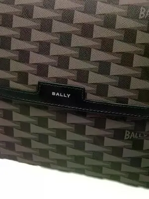 Bally Pennant-print Messenger Bag