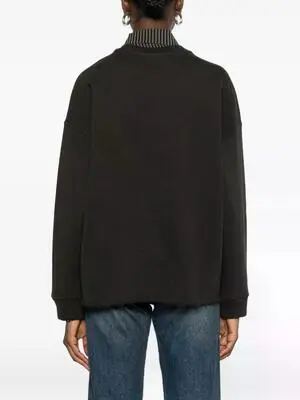 6397 Raw-edge Cotton Sweatshirt