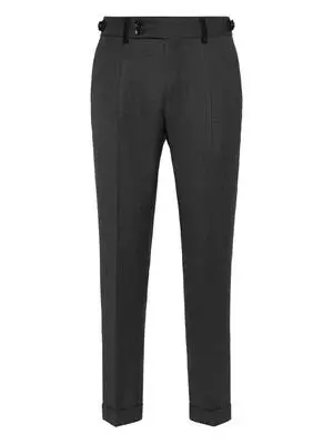 Billionaire Black Wash Pants For Men