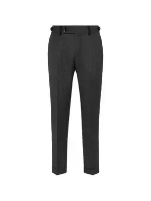 BILLIONAIRE Pleated Belt-insert Trousers