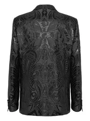 Philipp Plein Gothic Plein-jacquard Blazer