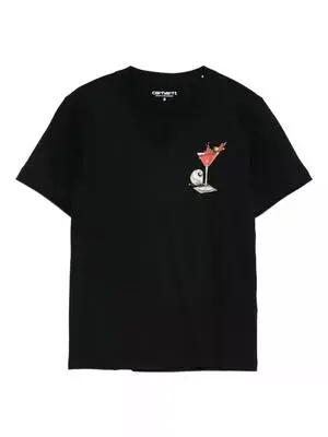 Carhartt Work In Progress Cocktail-print T-shirt - Black