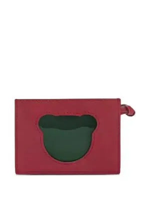 Furla Bear-shaped Cut-out Card Holder