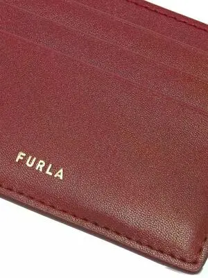 Furla Bear-shaped Cut-out Card Holder