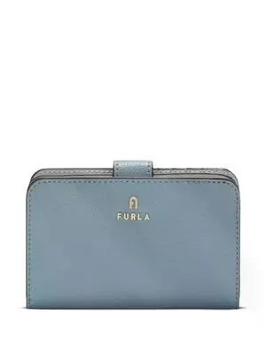 Furla Camelia Leather Flap Wallet - Blue