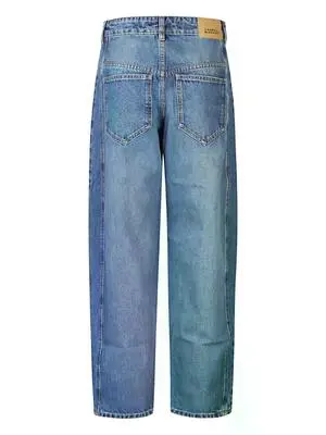 Isabel Marant Oriane Seam-detail Straight Leg Jeans