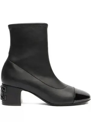 Casadei 50mm Leather Ankle Boots