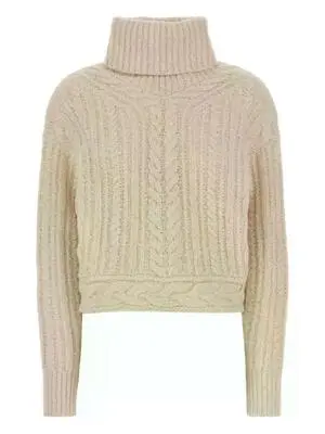 MARANT ETOILE Cable-knit Turtleneck Jumper