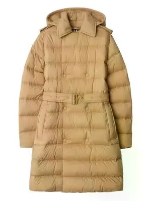 Burberry Double-breasted Belted Puffer Coat