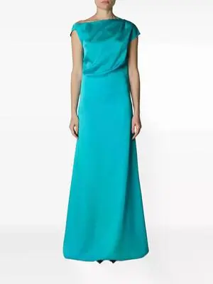 DEL CORE Off-shoulder Draped Gown