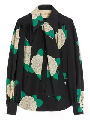 Women's Valentino Garavani Black Shirts