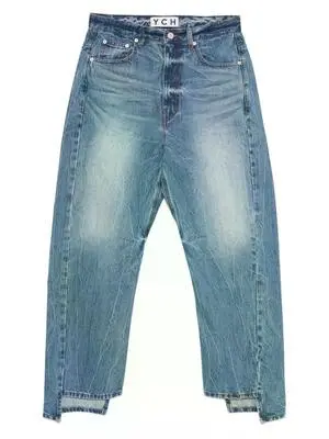 YCH High-low Hem Jeans