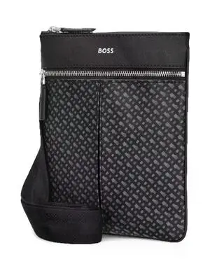 BOSS Logo-pattern Messenger Bag