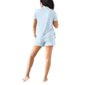 KINDRED BRAVELY Clea Short Sleeve Pajama Set - Mist