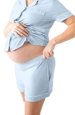 KINDRED BRAVELY Clea Short Sleeve Pajama Set - Mist
