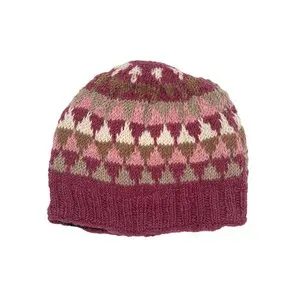 FEELGOODZ Hand-knit Wool Beanie Hat - Quarry