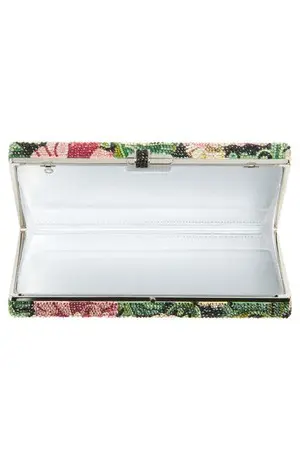 Judith Leiber Crystal Embellished Rectangle Clutch