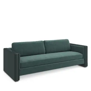 CARACOLE Gelee Sofa, Apatite - Apatite Blue Green Gloss