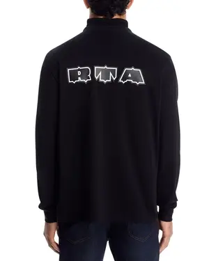 RtA Turtle Neck Long Sleeve Patch Tee