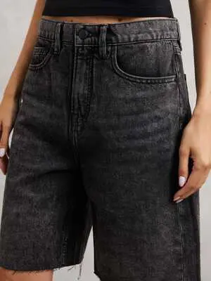 Good American Denim Bermuda Shorts - Black