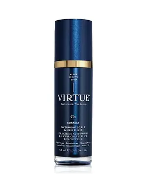 Virtue® Overnight Scalp & Hair Elixir 1.7 Oz - No Color
