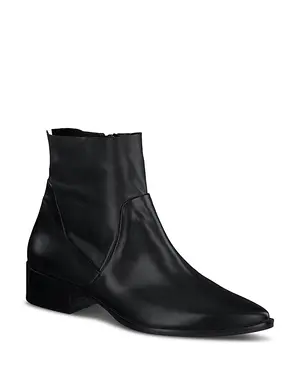 Paul Green Willow Leather Ankle Boots
