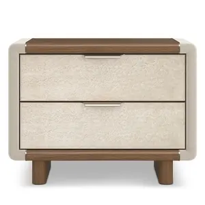 CARACOLE Botero Large Nightstand - Walnut