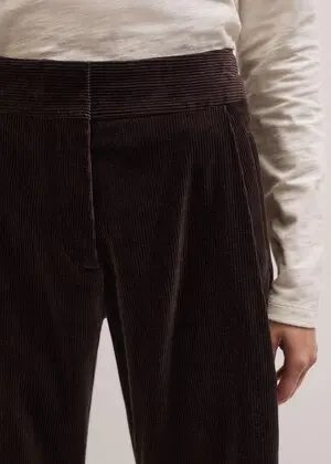 ME+EM Clever Cord Trousers - Double Espresso