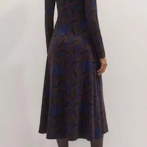 ME+EM Floral Print Maxi Dress