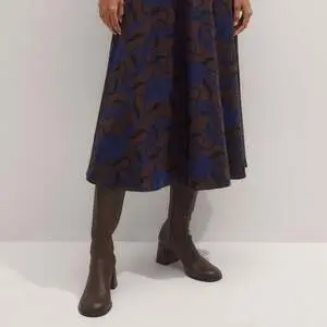 ME+EM Floral Print Maxi Dress