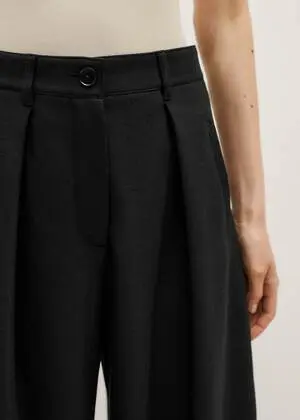 ME+EM Crease-less Barrel Leg Trousers