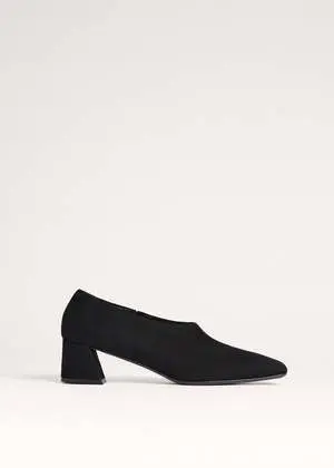 ME+EM High Front Block Heel - Black