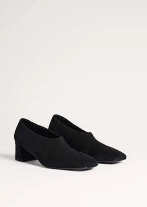 ME+EM High Front Block Heel - Black