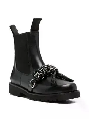 Toga Chain-tassel Chelsea Boots