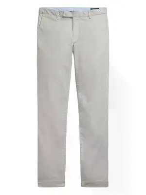 Polo Ralph Lauren Flat-front Twill Trousers - Grey