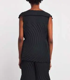 Issey Miyake Paper Bag Pleats Top