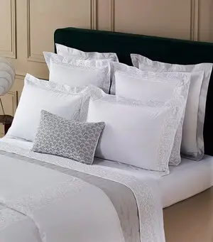 YVES DELORME Festons King Oxford Pillowcase