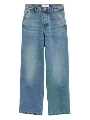 Ami Wide-fit Jeans - Blue