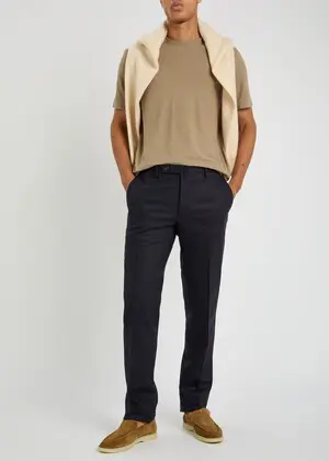 SLOWEAR Wool-blend Tailored Trousers