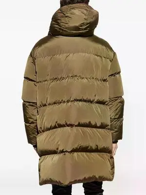 Dsquared2 Hooded Quilted Puffer Coat - Brown