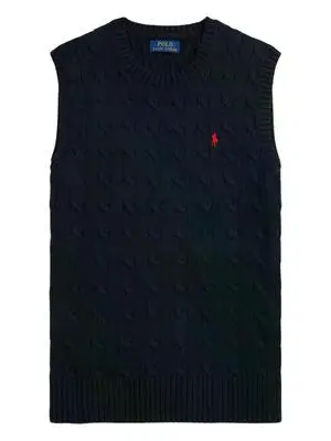 Polo Ralph Lauren Cable-knit Cotton Vest