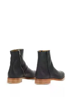 COMMON PROJECTS Zip-detail Leather Boots