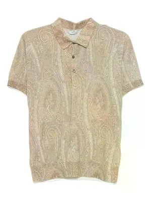 Etro Paisley-pattern Polo Shirt