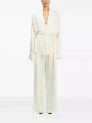 Victoria Beckham Wrap-belt Blouse
