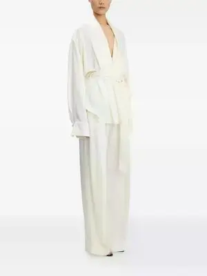 Victoria Beckham Wrap-belt Blouse