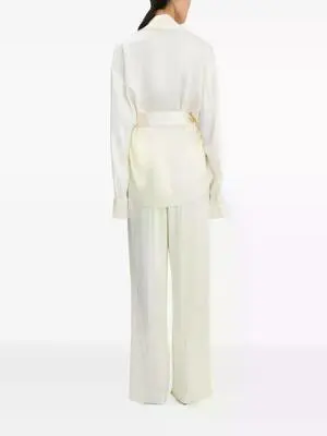 Victoria Beckham Wrap-belt Blouse