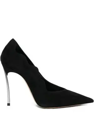Casadei Scalloped-edge Pointed-toe Pumps