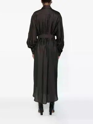 FRENKEN Belted Shirt Dress