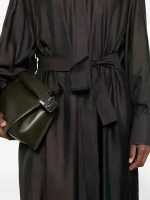 FRENKEN Belted Shirt Dress