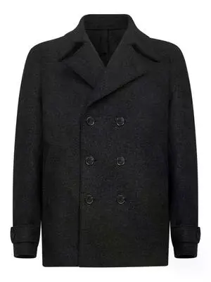 Harris Wharf London Double Breasted Coats For Men